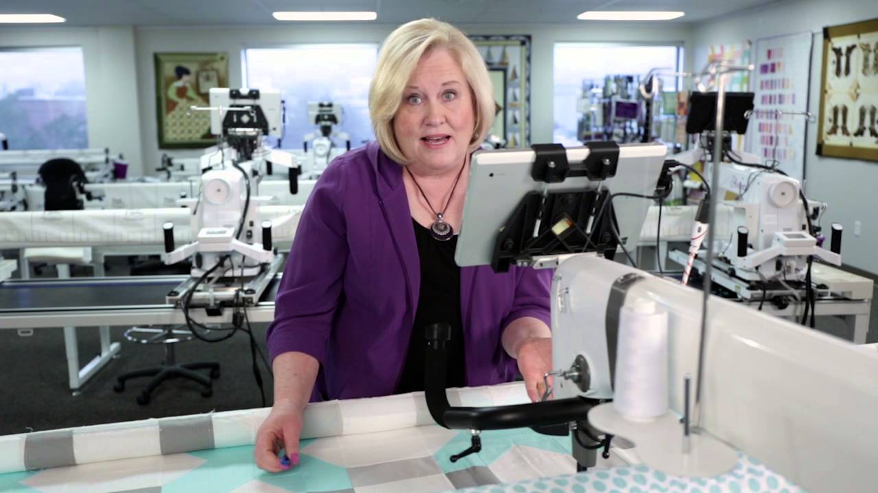 What to do after a thread break while using the HQ Pro-Stitcher - YouTube