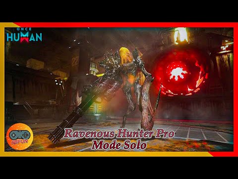 Once Human [Ravenous Hunter] Great One Boss Pro Difficulty Solo - YouTube
