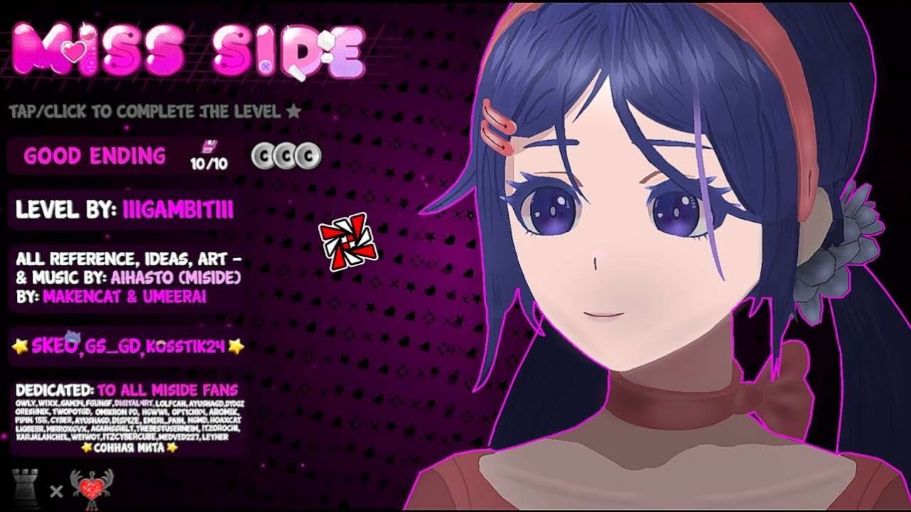 ''Miss Side'' 100% (Demon) by IIIGamBiTIII | Geometry Dash - YouTube