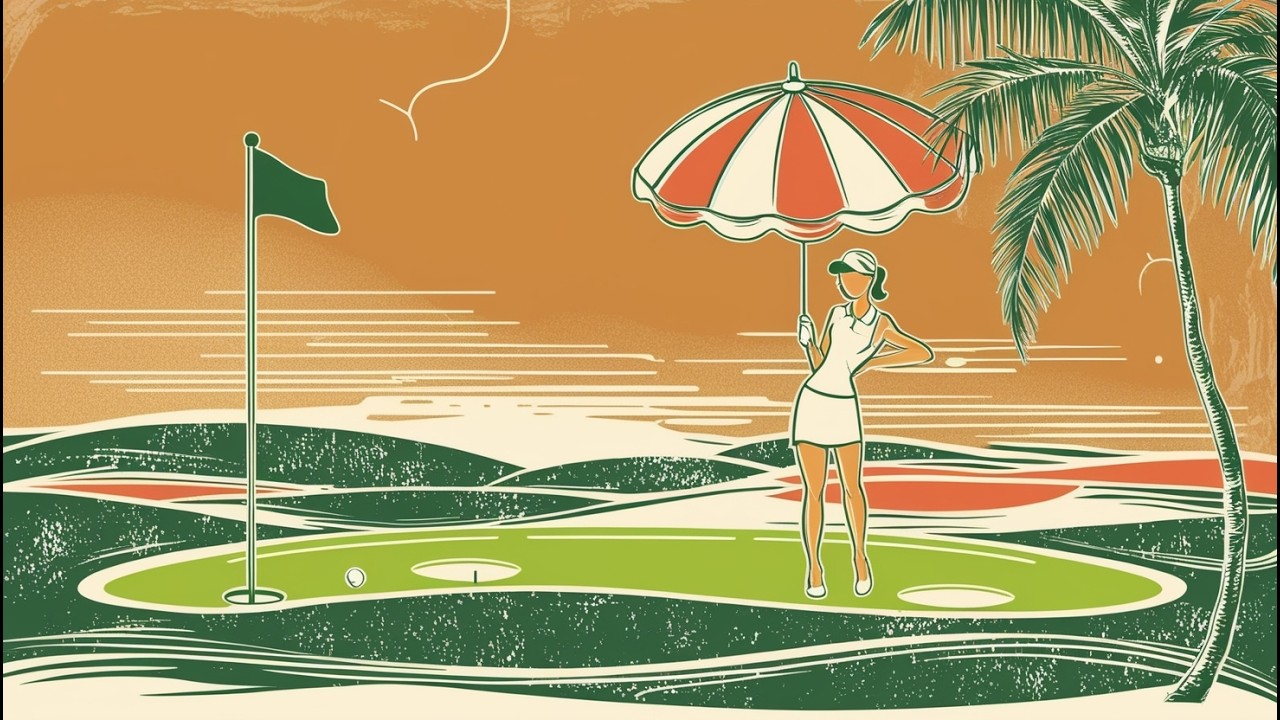 Vintage Golf Pop Art & Elegant Lounge Jazz: Chill Course Moments - YouTube