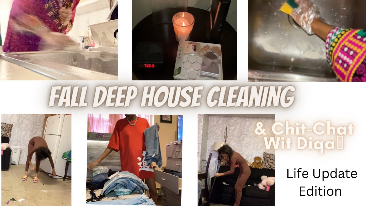 SOFT GIRL ERA | Fall Deep House Cleaning🏠🍂🧽 + Reaching 50+ Subs + Introducing Two New Yt & More ...