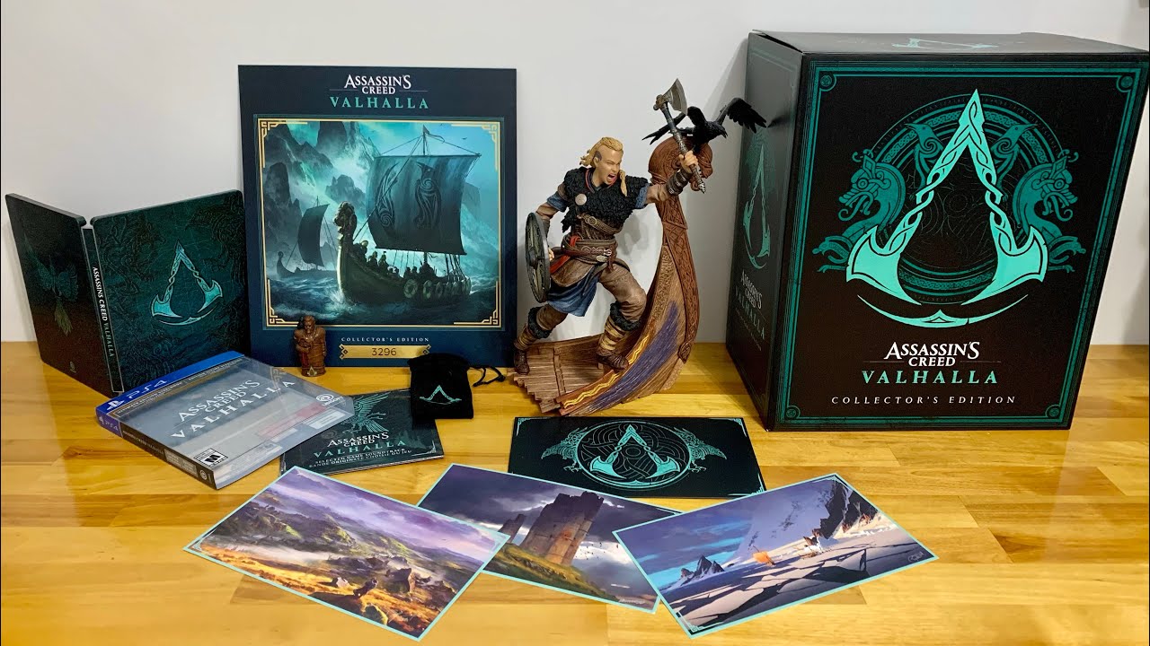Assassins Creed Valhalla Collectors Edition Unboxing! - YouTube