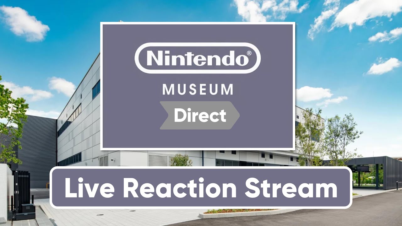 Nintendo Museum Direct Live Reaction Stream! - YouTube