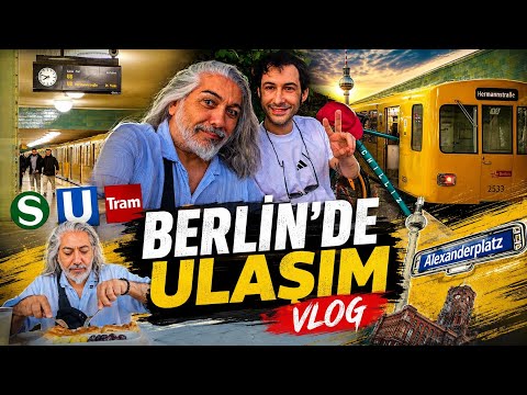Berlin'de ulaşım.. vlog.  28 Temmuz 2026