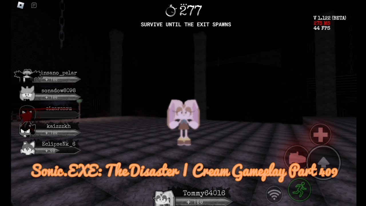 Sonic.EXE: The Disaster | Cream Gameplay Part 409 - YouTube