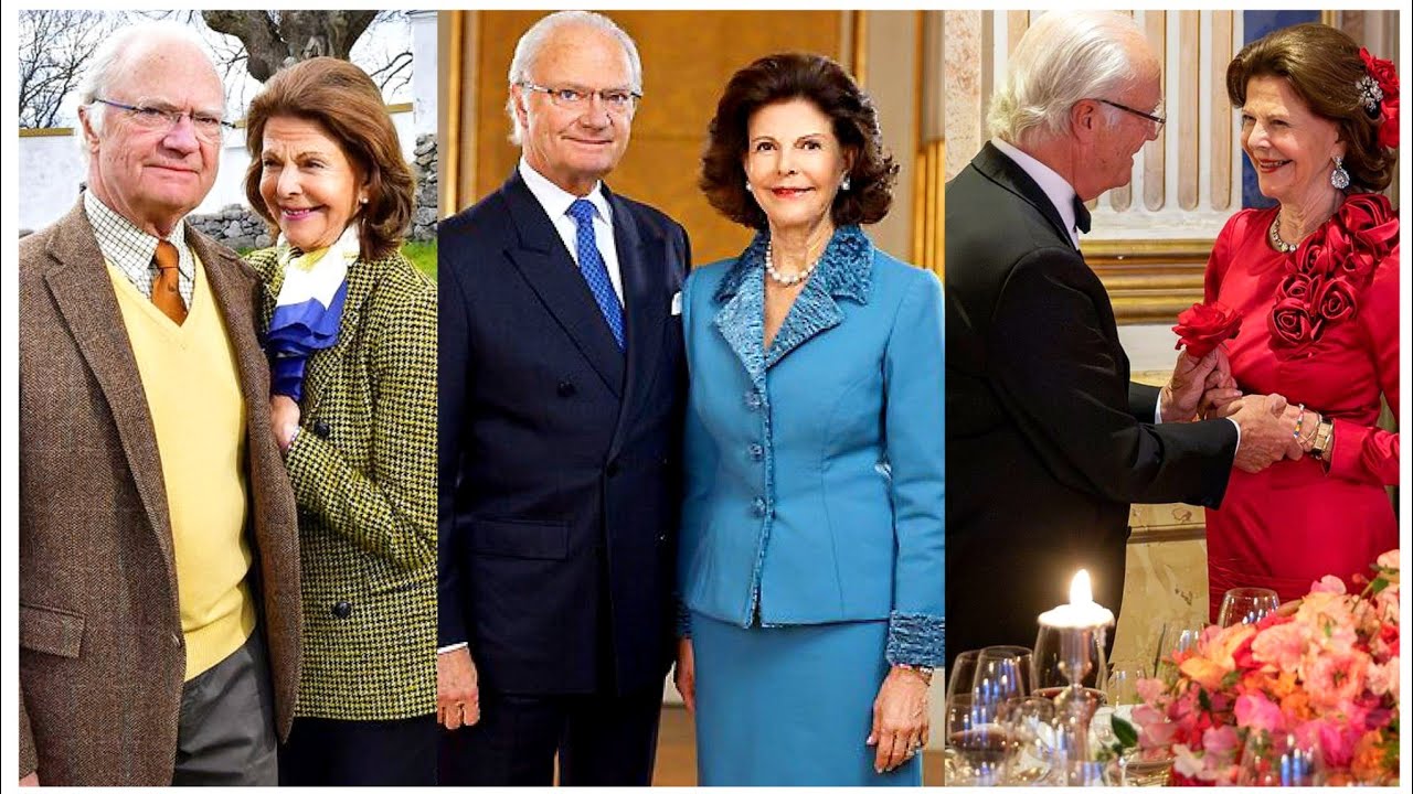 Golden Memories Of Swedish Royal Couple Queen Silvia And King Carl Gustaf||Queen Silvia - YouTube