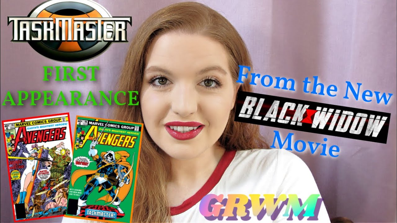 GRWM // From the New BLACK WIDOW Movie: *Taskmaster* // First Comic ...