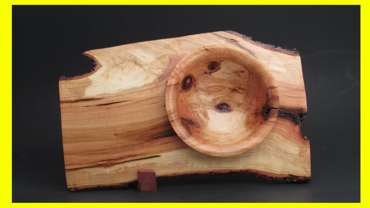 Winged Bowl Turning - YouTube