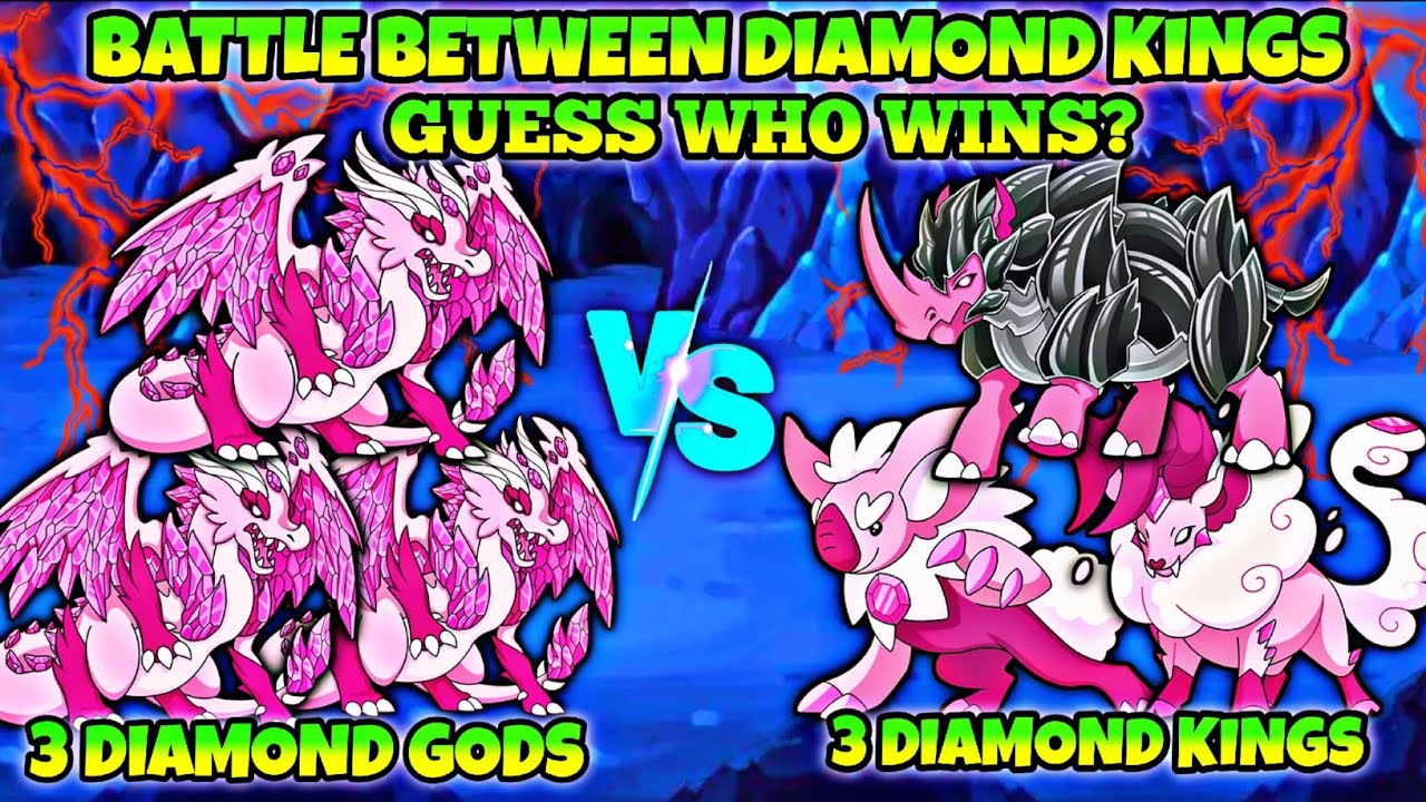 3 Tydonyx Vs 3 Strongest Diamond Type Dynamons In Dynamons World 🤯 ...