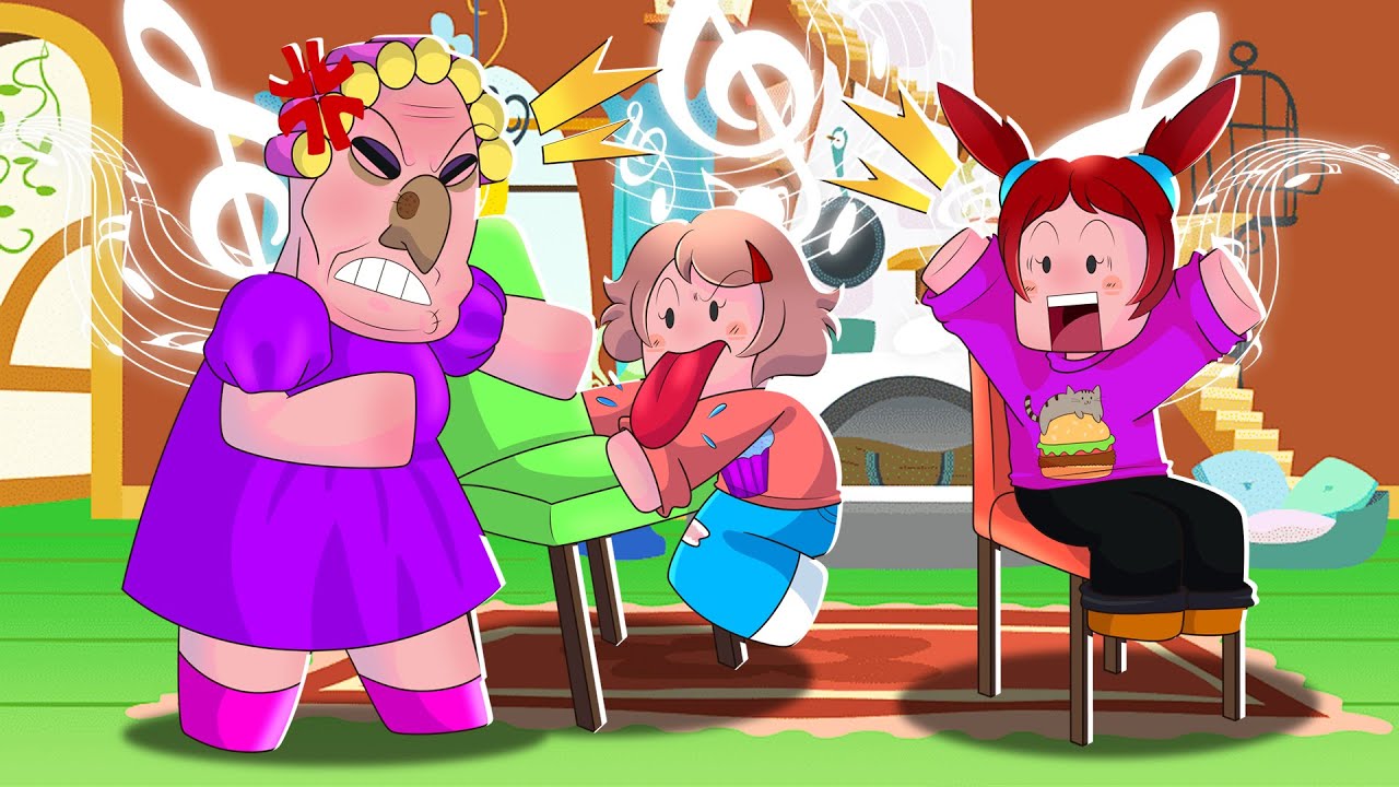 Roblox | Escape Grumpy Granny Musical Chairs! - YouTube