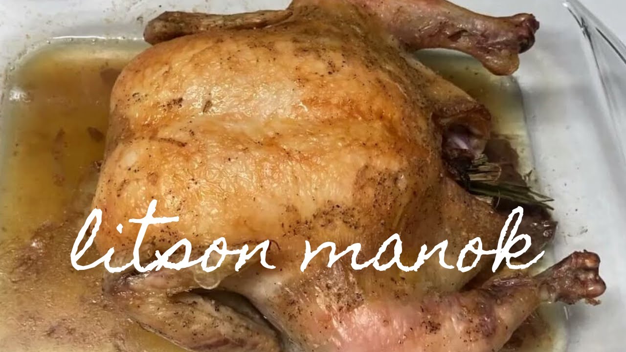 Simpol litson manok recipe / roast chicken - YouTube
