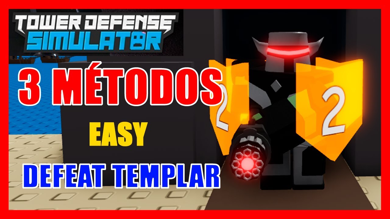 Roblox Tower Defense Simulator | Como GANAR TEMPLARIO | How to DEFEAT ...