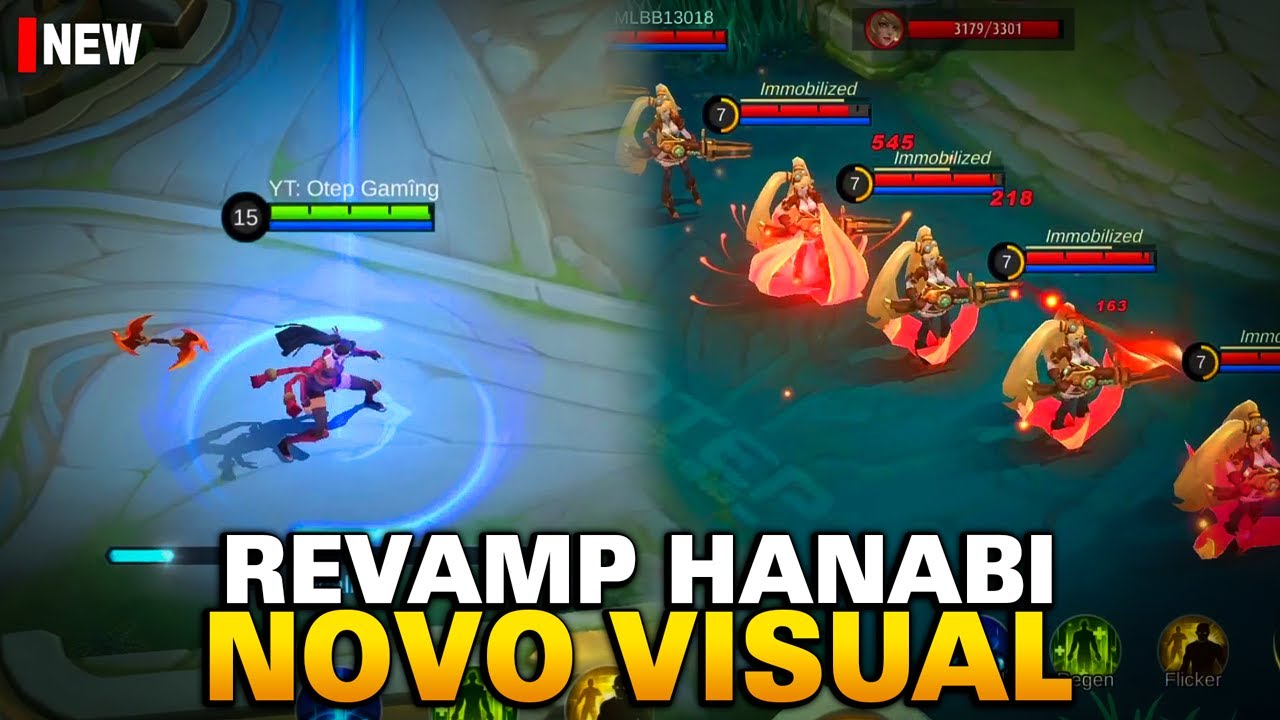 NOVAS MUDANÇAS NA HANABI | REVAMP HANABI | MOBILE LEGENDS - YouTube