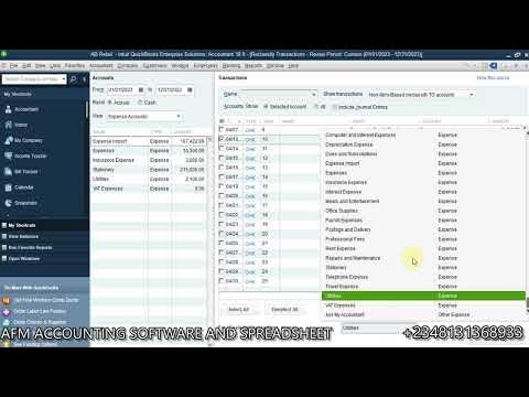 How to reclassify batch transactions in QuickBooks - YouTube