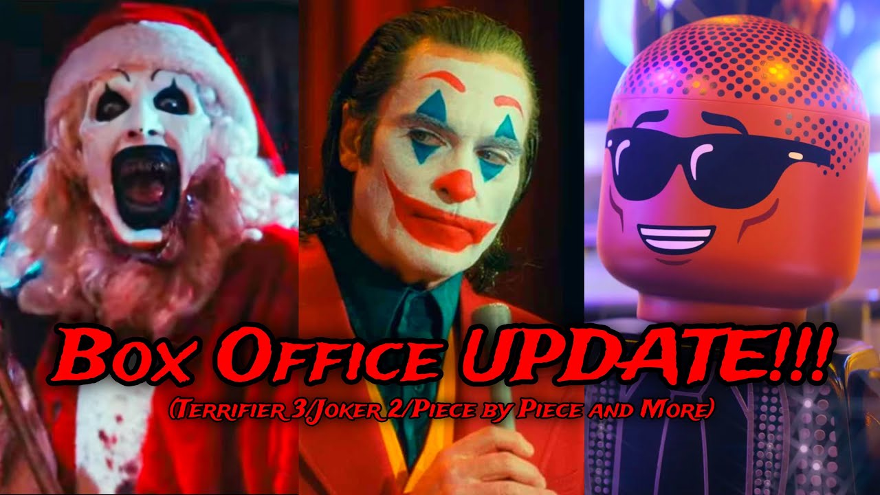 Box Office UPDATE!!! - Terrifier 3/Joker2/Piece by Piece and More - YouTube
