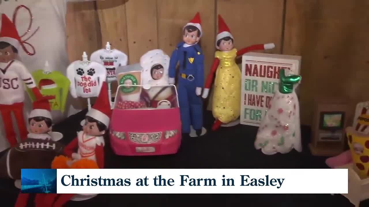 Vendor fair at Evergreen Traditions Christmas experience - YouTube