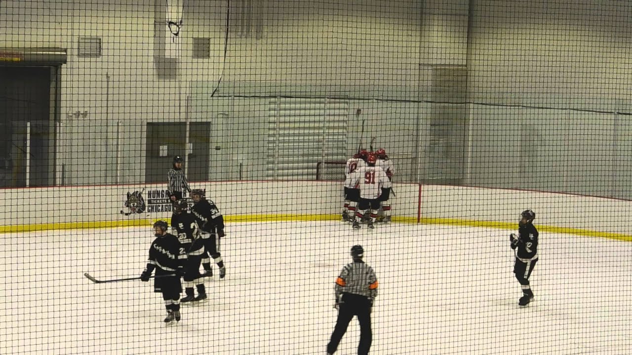 Marist HS Hockey Ryan Butt #93 Goal-Ron Gapski #91 Assist - YouTube