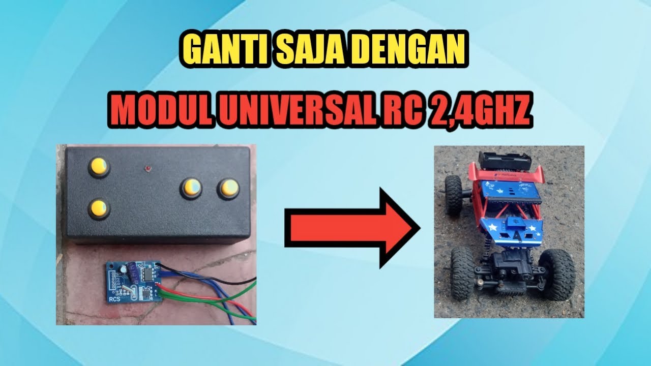 cek modul rc universal sebelum di kirim ke costumer //rc rock crawler ...