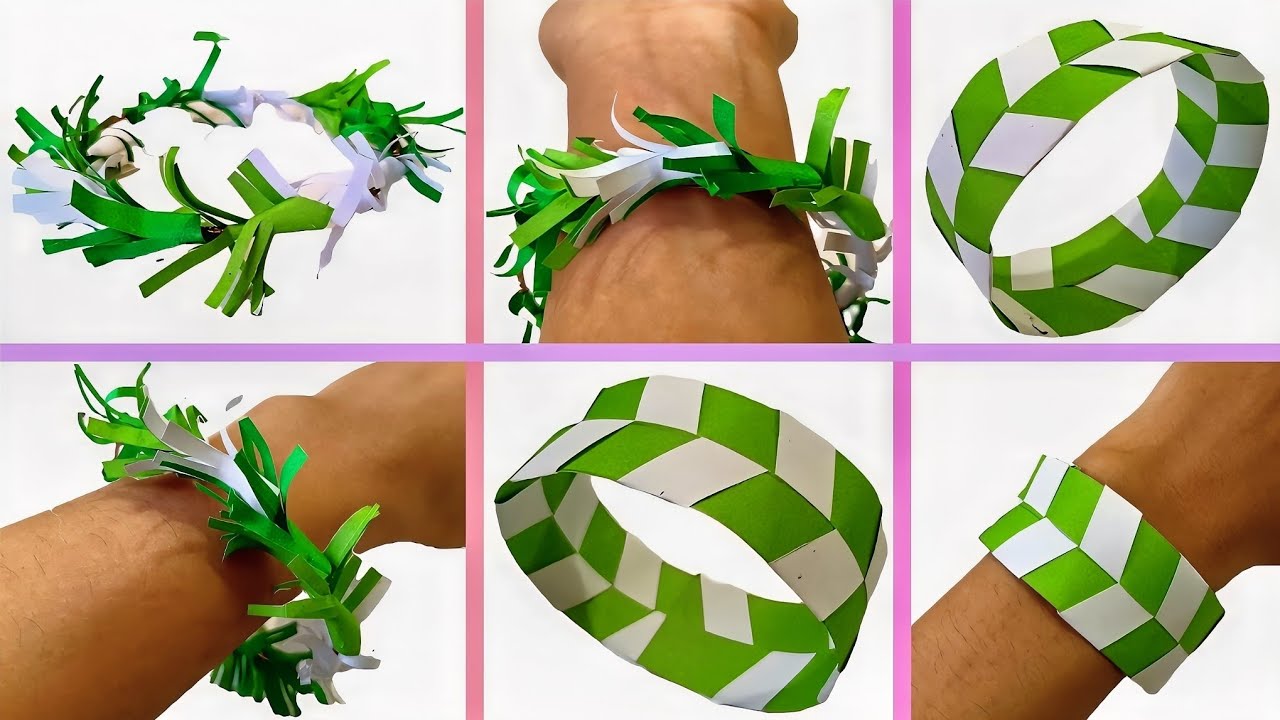 DIY Paper Hand Bands || DIY Paper Hand Bands || Easy Craft with Paper ...