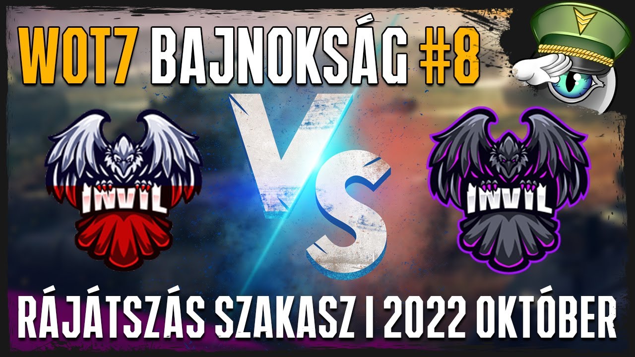 WoT7 Bajnokság #8 | INVIL Holownicy vs INVIL OPÓR | 2022 Október - YouTube