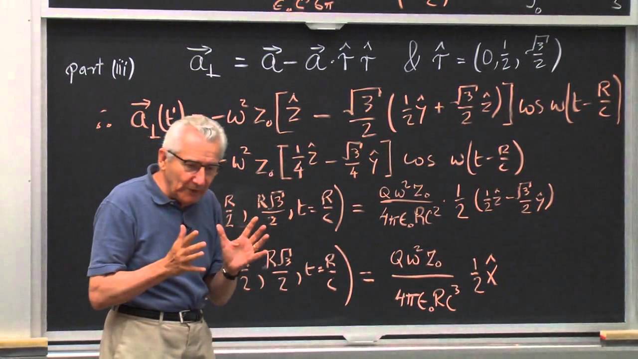 9. Accelerated Charges Radiating Electromagnetic Waves - YouTube