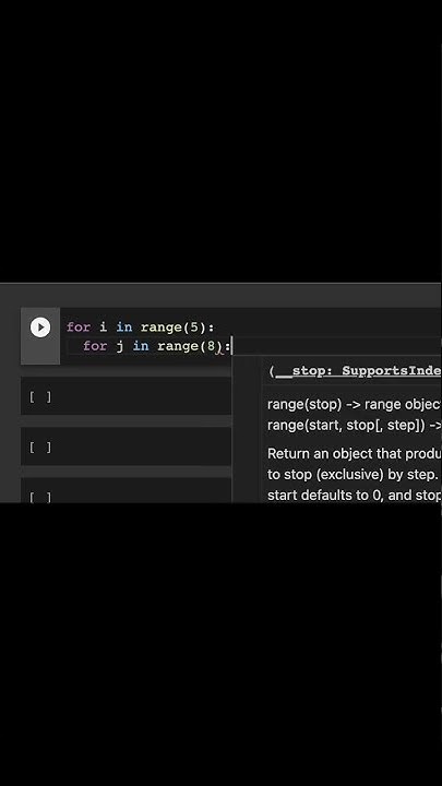 Nested Loops Python #shorts - YouTube