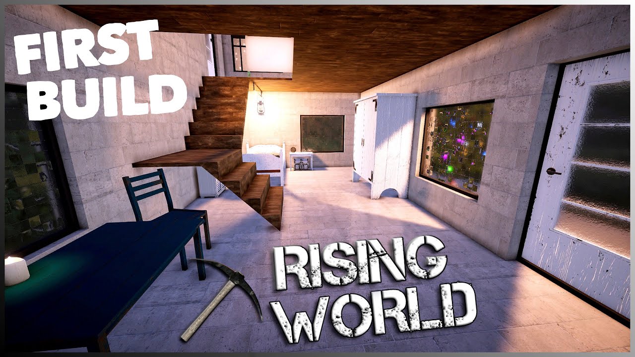 FIRST MULTIPLAYER BUILD - HOUSE TOUR AND CONTROLS OVERVIEW | Rising ...