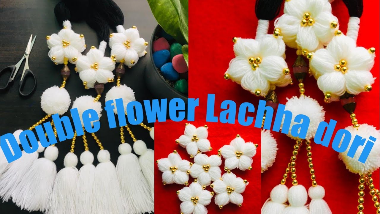 Handmade Nepali traditional Lachha Dori (Double flower lachha Dori ...