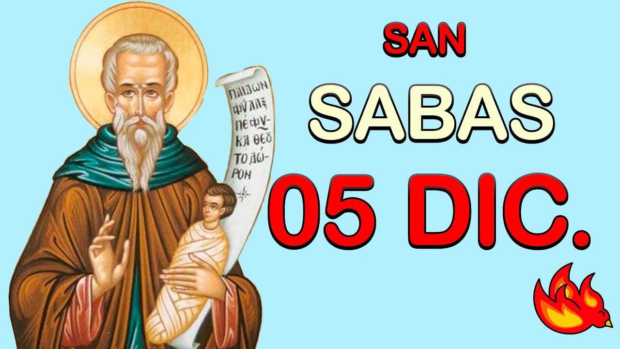 Quién Fue San Sabas | Santo del Día 5 de Diciembre de 2020 - YouTube