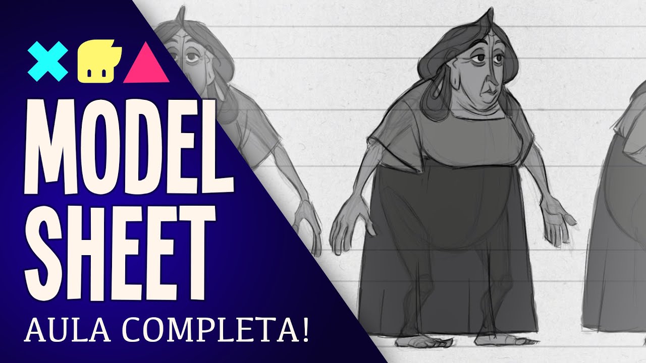 COMO FAZER O MODEL SHEET PERFEITO - YouTube