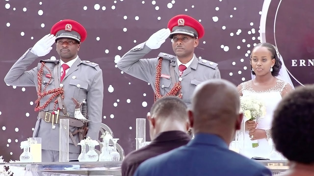 Army Military Wedding with Arch of Swords - Grand Entering at The ...