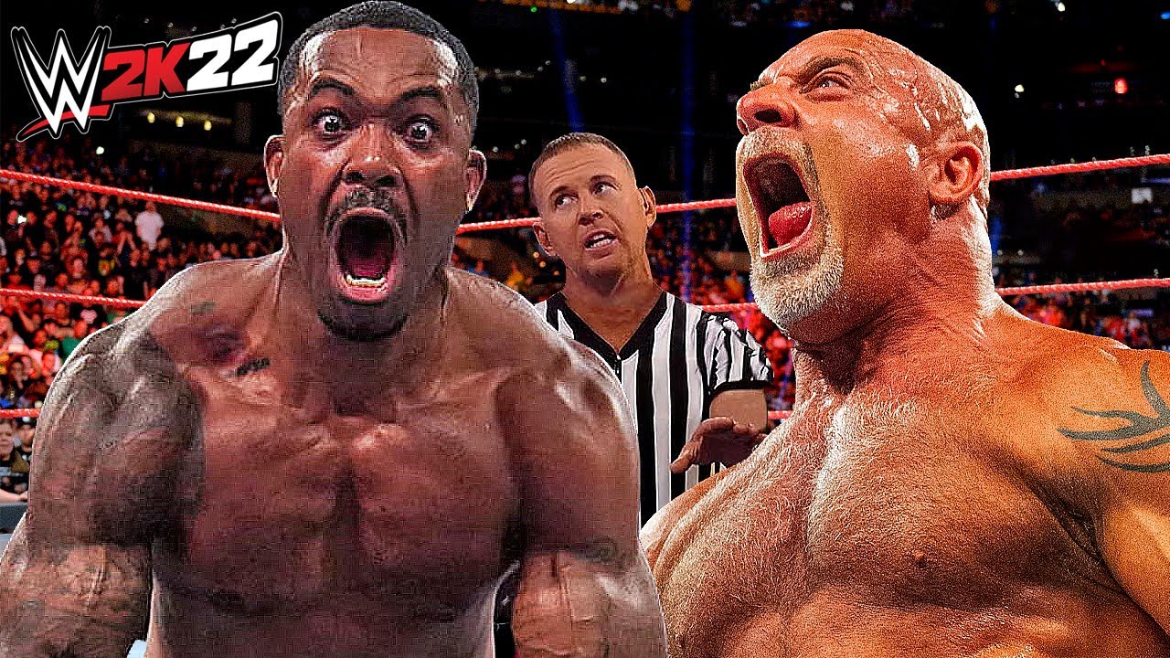 Goldberg vs. Montez Ford (WWE 2K22) - YouTube