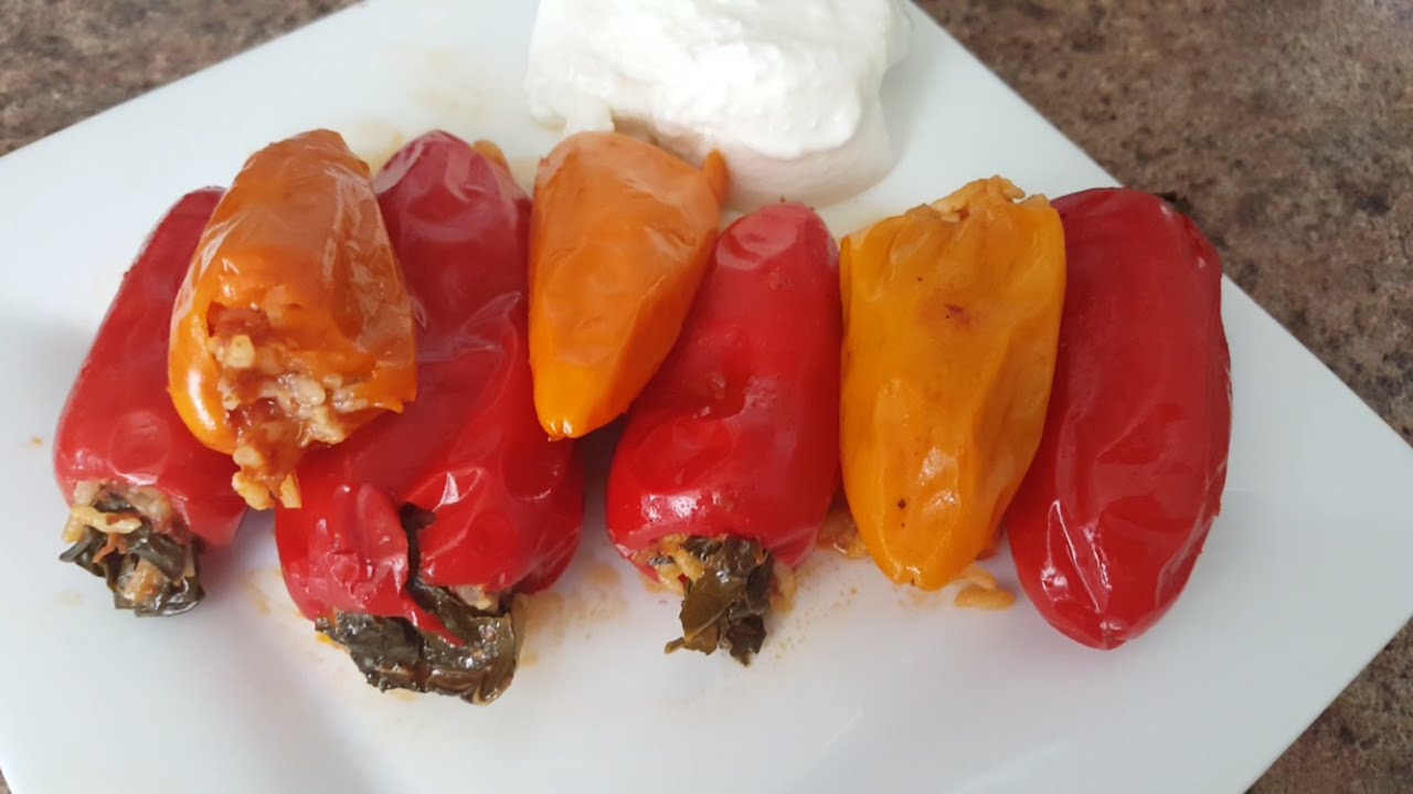 Dolma | Biber Dolması | Turkish Delicious Food - YouTube