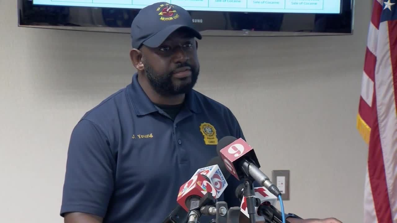 Daytona Beach police hold news conference on proactive operation - YouTube