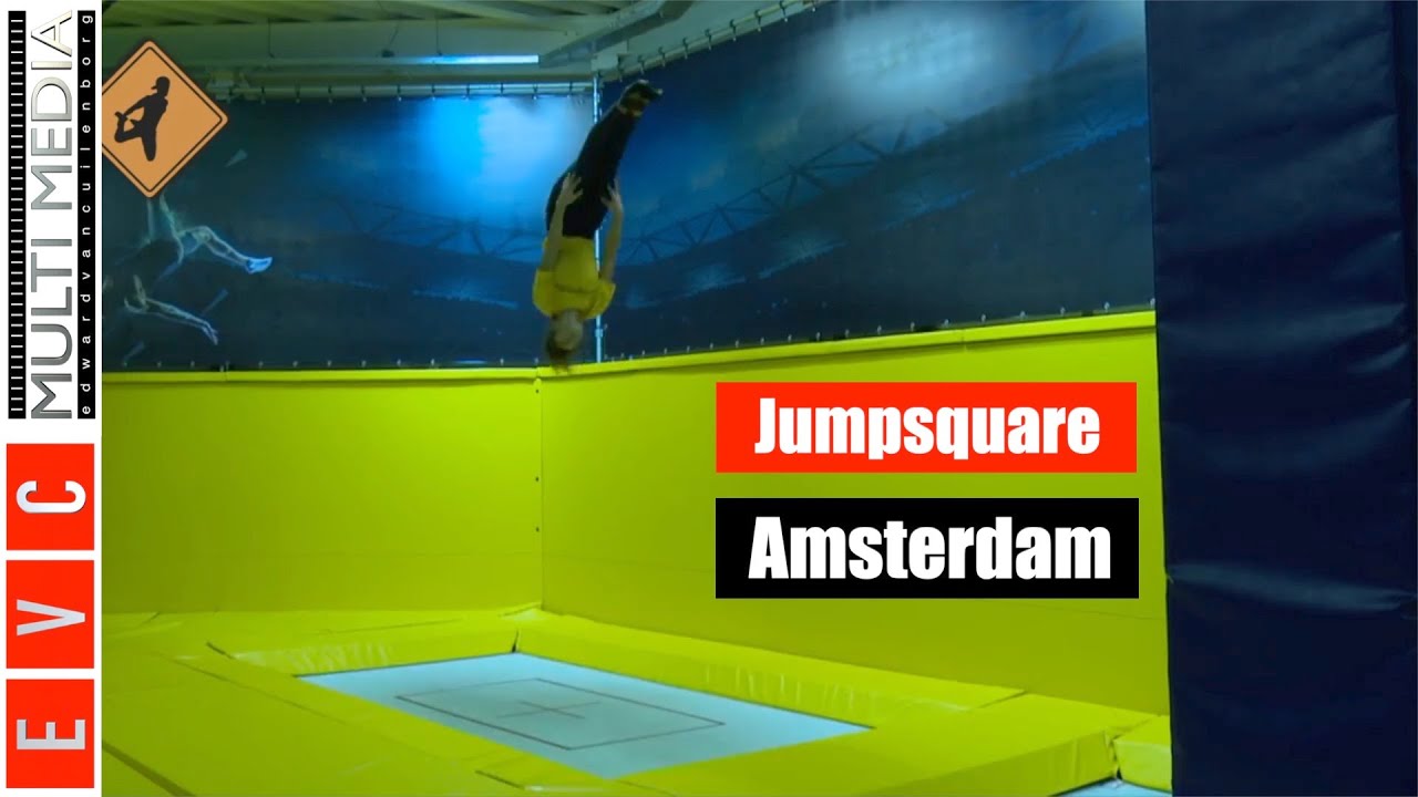 Trampoline Park Jumpsquare Amsterdam | Een impressie - YouTube