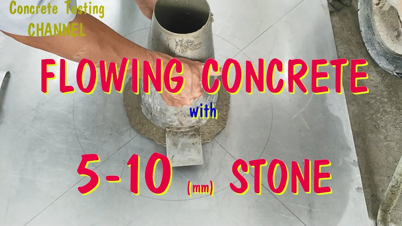 Flowing concrete - YouTube