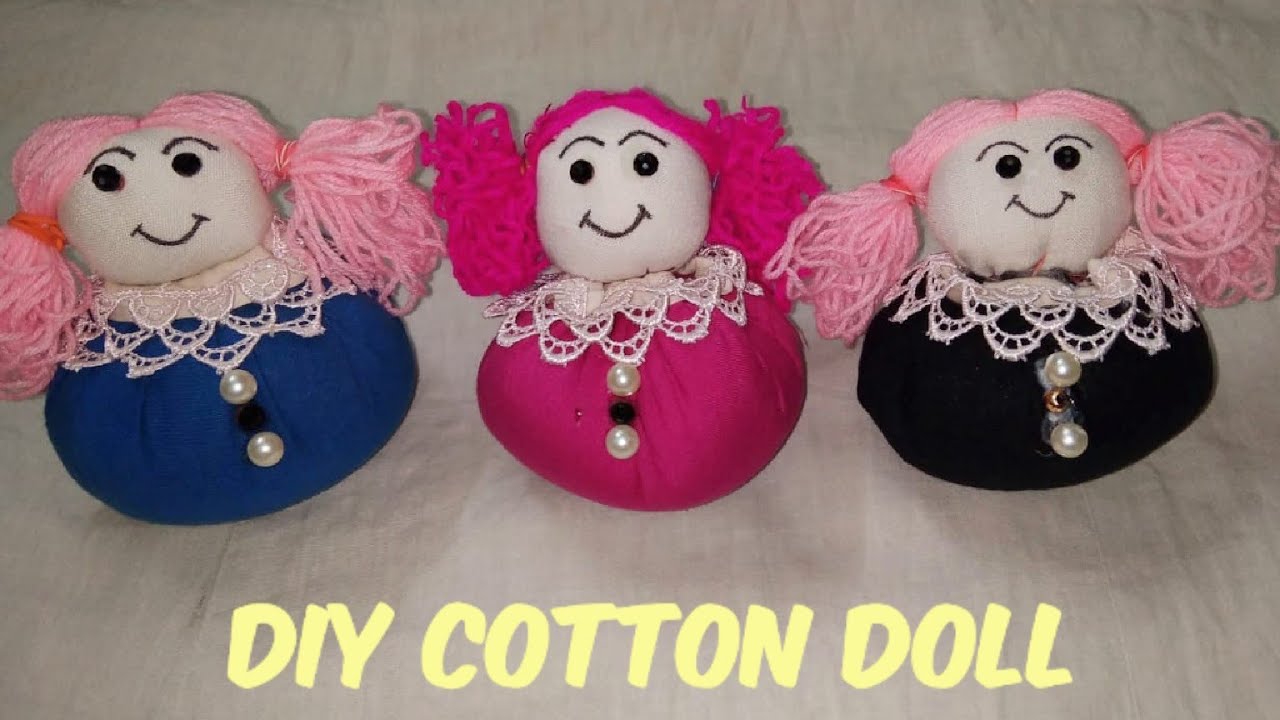 How to make doll from cloth| DiIY cloth doll| easy small soft toy ...