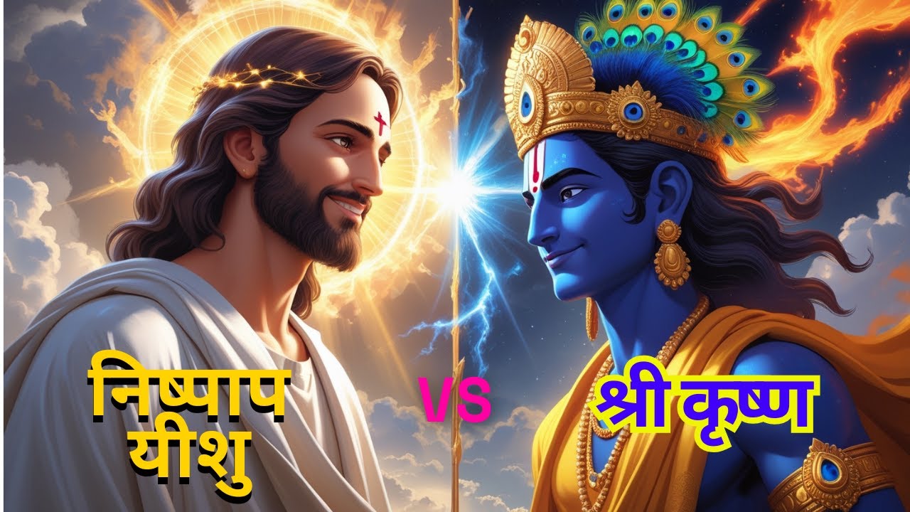 Krishna और Jesus के बीच बड़ा COMPARISON Reveals Hidden Truths - YouTube