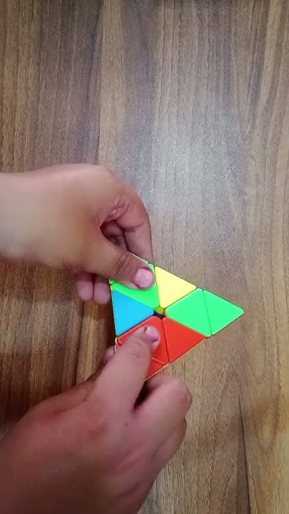 unboxing pyraminx cube - YouTube