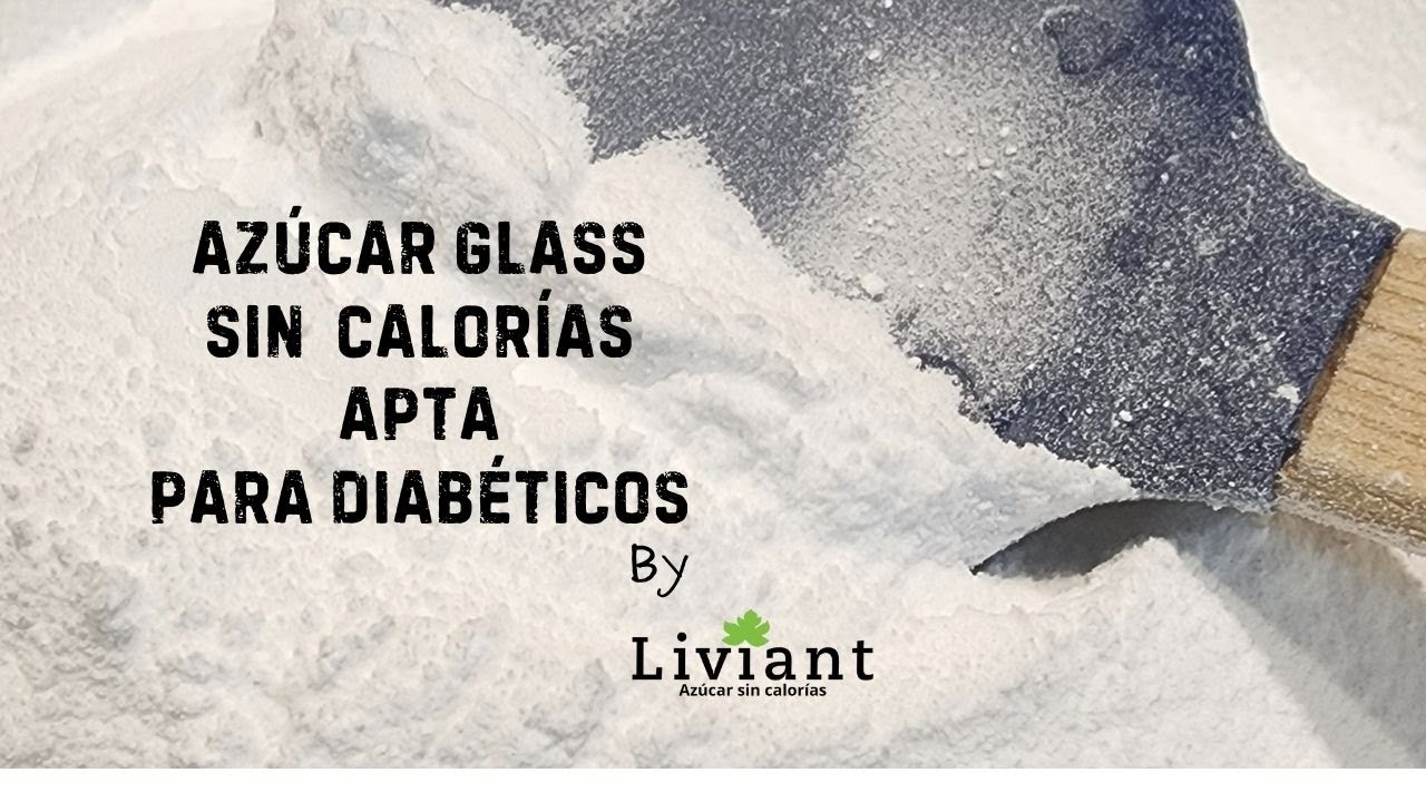 Cómo hacer AZÚCAR GLASS sin calorías apta para diabéticos, Keto, con ...