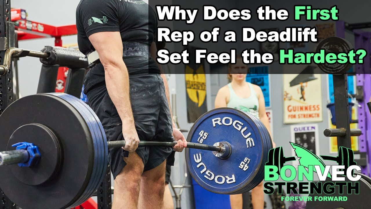 Why Does the First Rep of a Deadlift Set Feel the Hardest? - YouTube