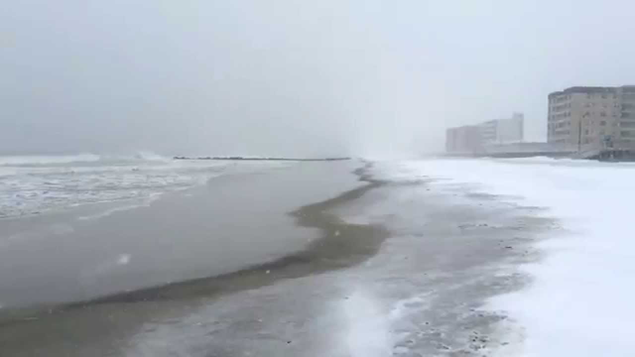 Long Beach, NY/ Snowstorm 2015 - YouTube