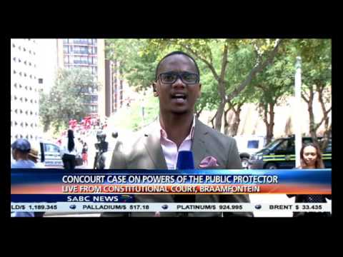 Latest from the Nkandla court case: Aldrin Sampear - YouTube