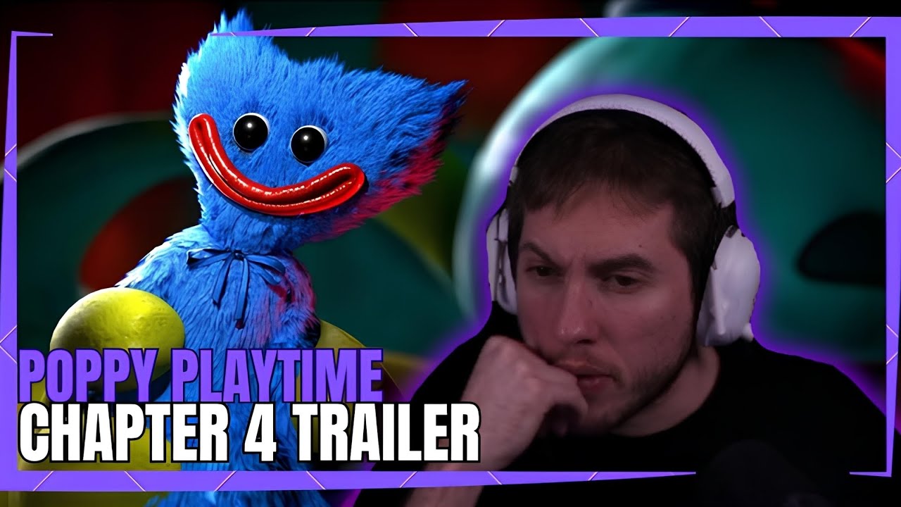 RRAENEE "POPPY PLAYTIME CHAPTER 4 GAMEPLAY TRAILER" İZLİYOR @RRaenee ...