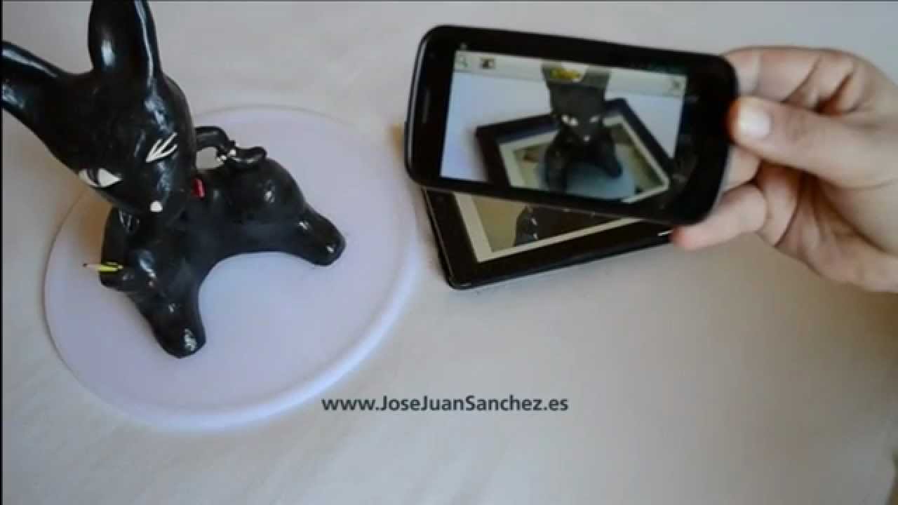 Real Object to Augmented Reality. Cat in AR - YouTube