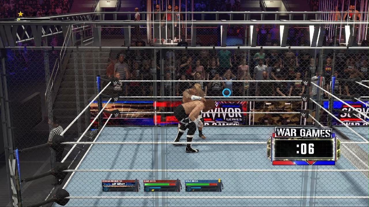 WWE 2K24 BLOODLINE WARGAMES - YouTube