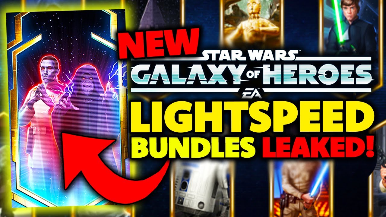 SWGoH Lightspeed Bundles WAVE 2 LEAKED! Phoenix, Finalizer & MORE ...