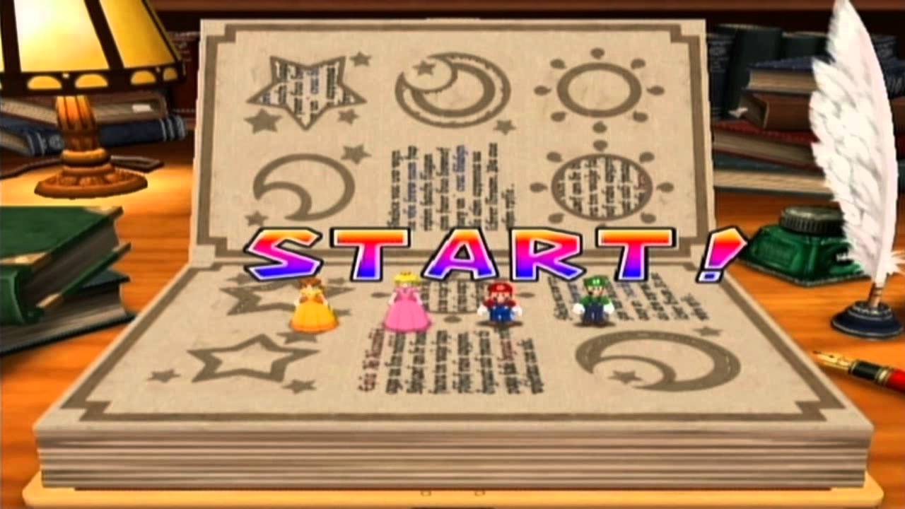 Mario Party 4 - Princess Daisy in Booksquirm - YouTube
