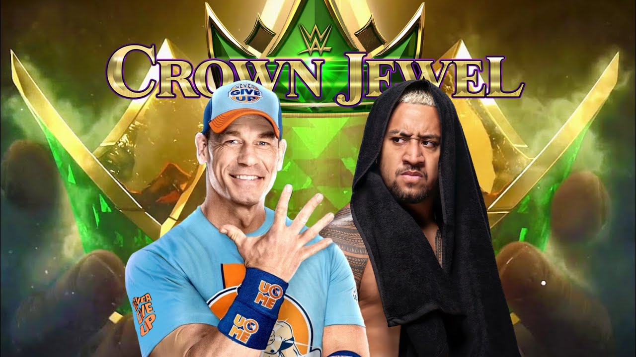 Crown Jewel John Cena vs Solo Sikoa - YouTube