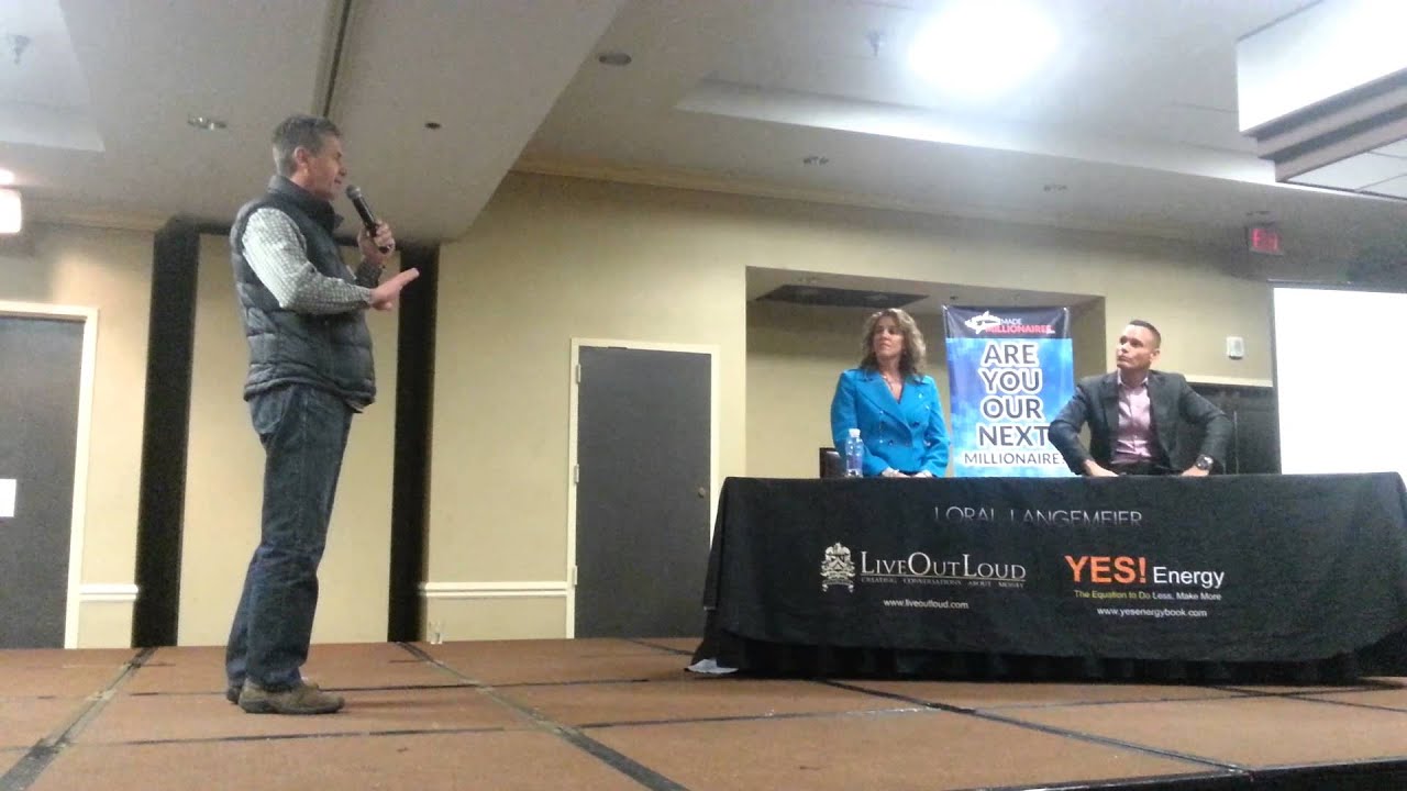 Ray Lowe Pitching to Kevin Harrington (of ABC Shark Tank) and Loral ...
